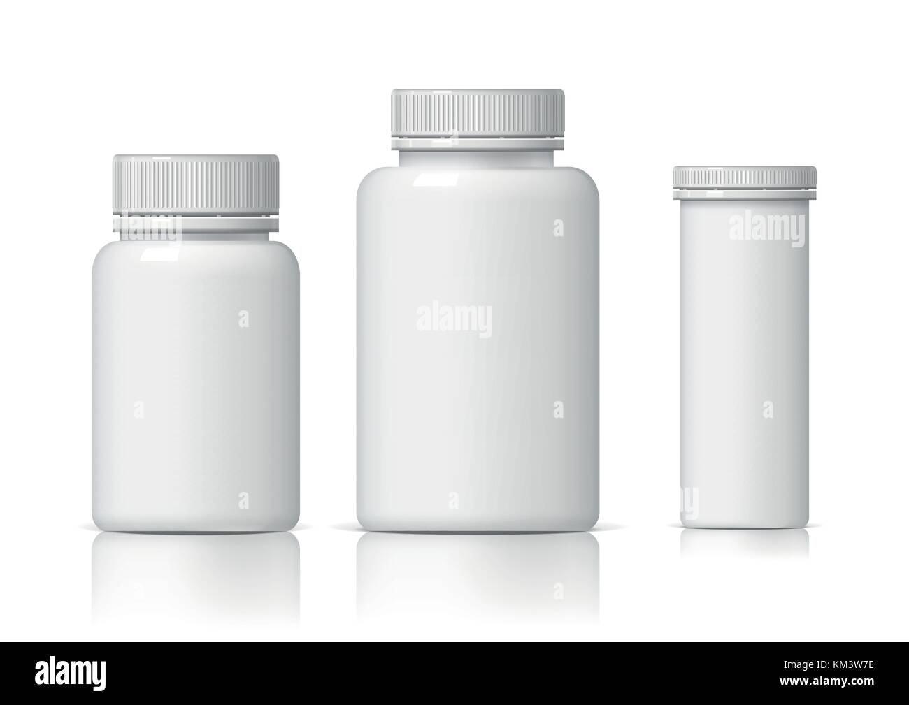 Blank white container pharmaceutical Stock Vector Images - Alamy