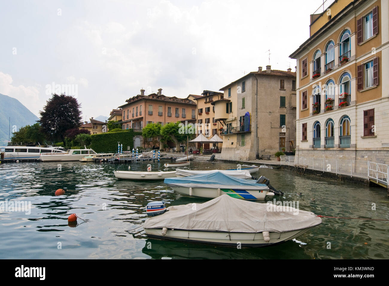 Sala Comacina, Como lake, Italy Stock Photo - Alamy