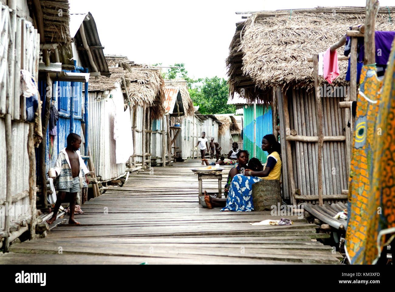 Nzulezu Village is entirely made up of stilts and platforms, UNESCO ...
