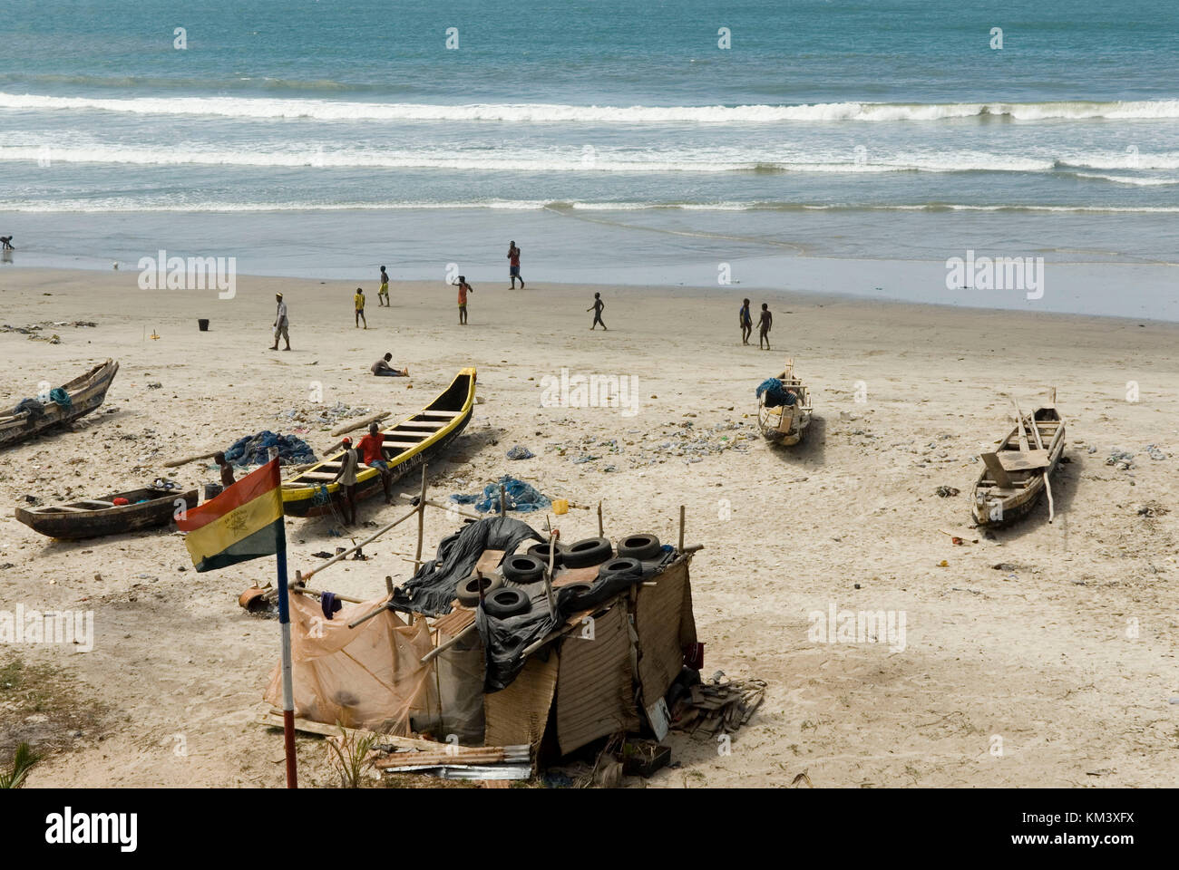 Accra, the beach, Ghana, West Africa, Africa Credit © Marco Vacca ...