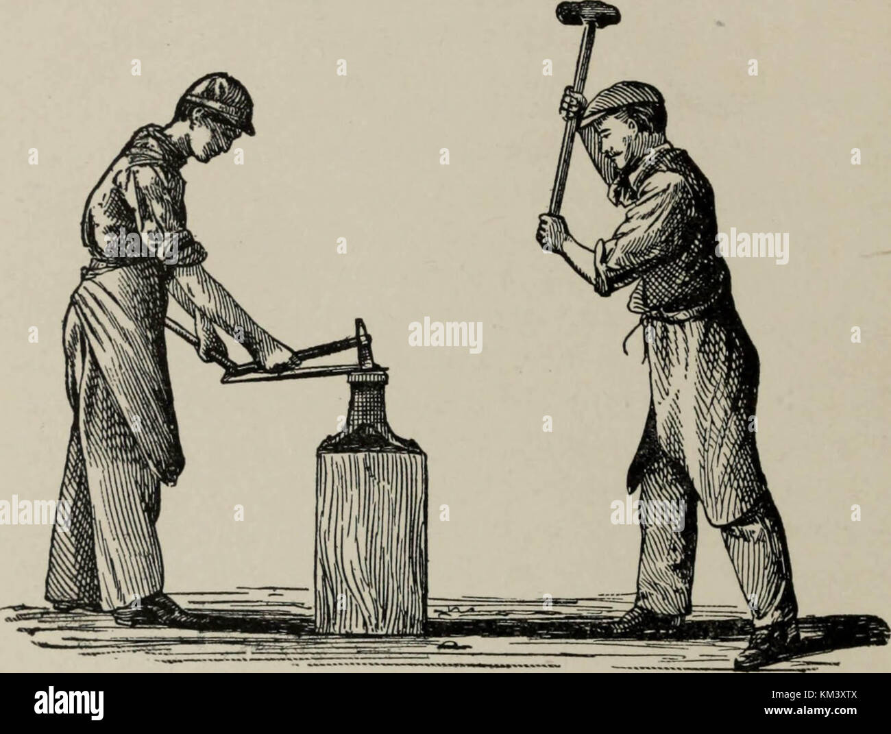 "American Blacksmithing, toolsmiths' and steelworkers' manual" (1916 ...