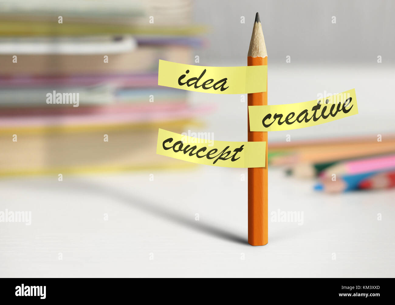 Idea pencil hi-res stock photography and images - Alamy