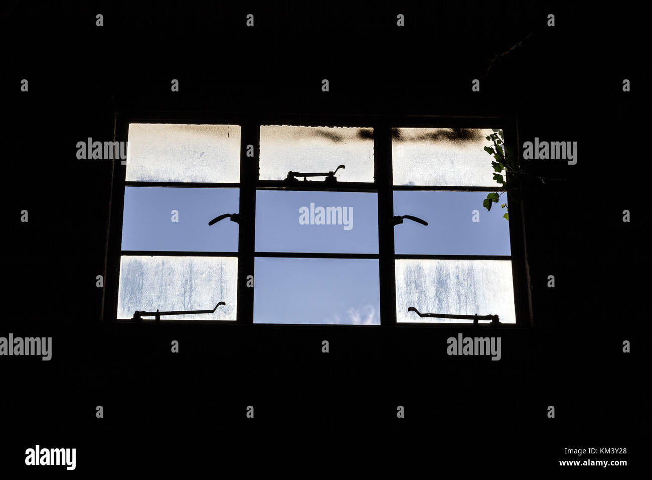 Window in barn,casement, opening, aperture Stock Photo - Alamy
