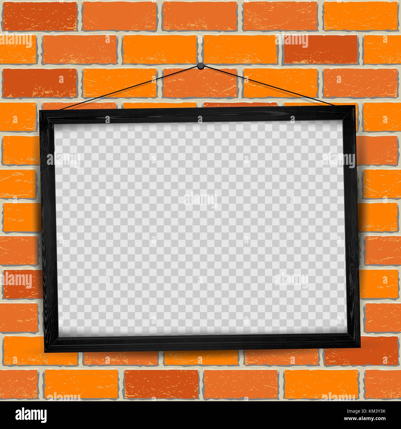 Old red brick modern Stock Vector Images - Alamy