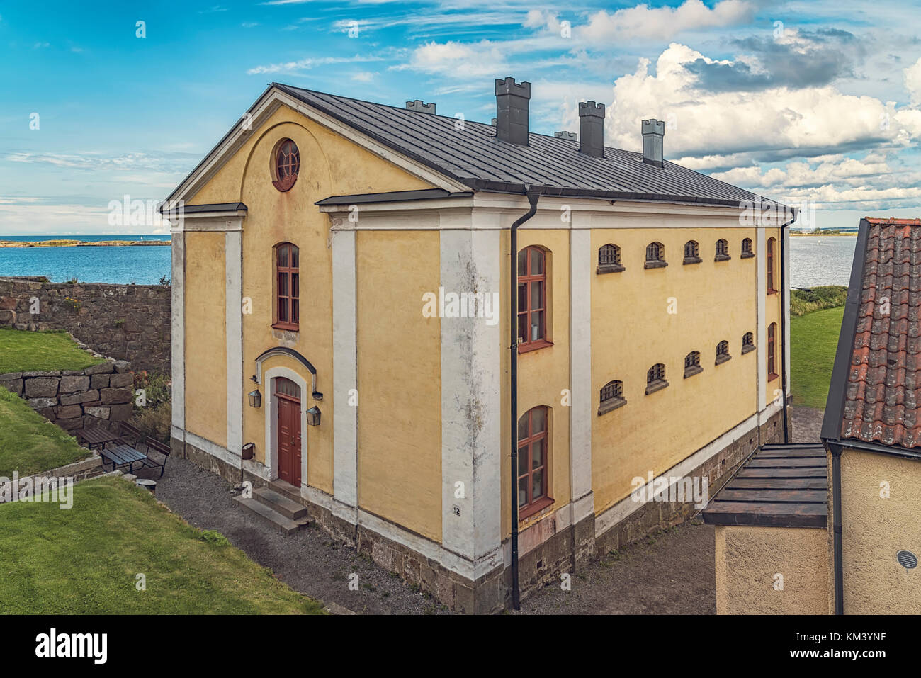 Varberg Fortress is a former fortification in Varberg, Halland County ...