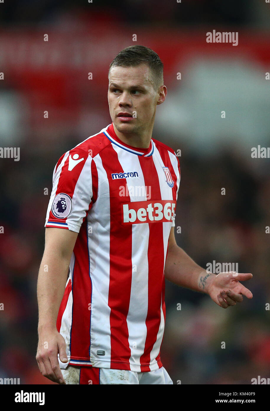 Stoke City's Ryan Shawcross during the Premier League match at the ...