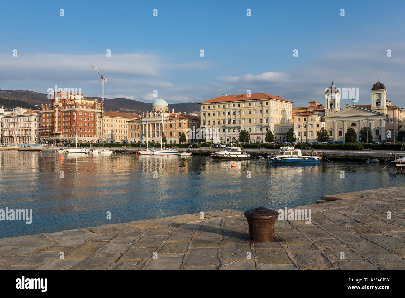 Molo Audace and Trieste waterfront - Trieste, Friuli Venezia Giulia ...