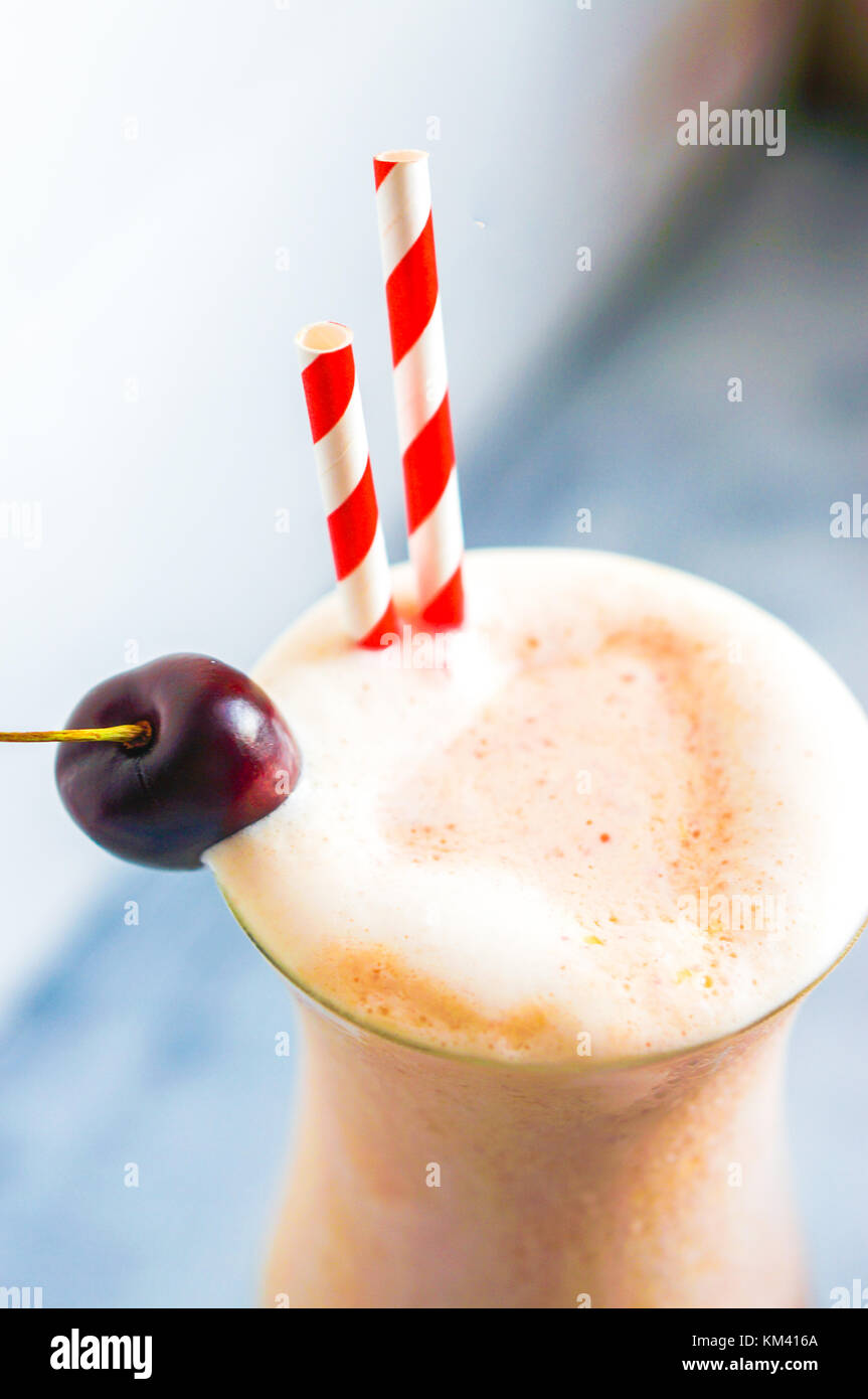 Colorful Smoothie Cocktails Stock Photo - Alamy