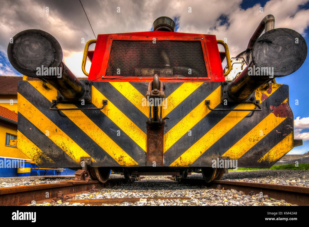 Loco front view in HDR Stock Photo - Alamy