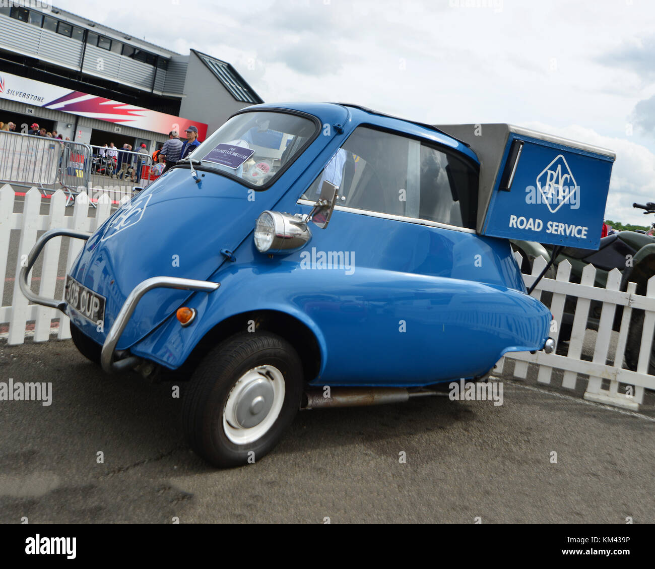 Isetta bubble car blue hi-res stock photography and images - Alamy