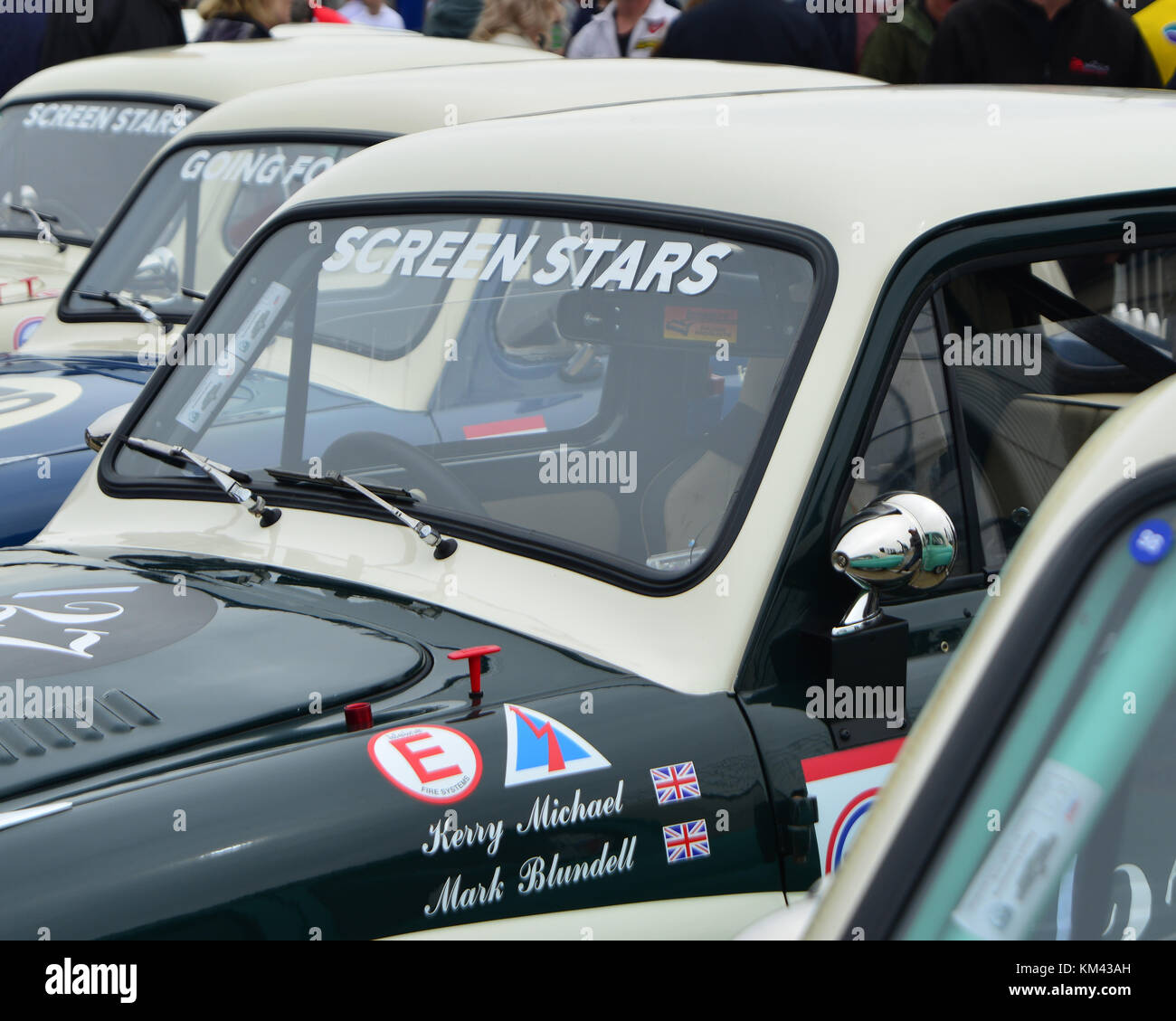 Kerry Michael, Mark Blundell, Austin A35 Academy, Silverstone Classic ...