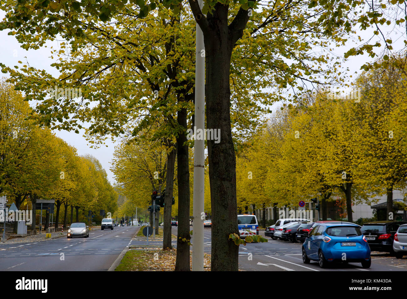 Street view of the Bonn city of Germany in autumn Stock Photo - Alamy