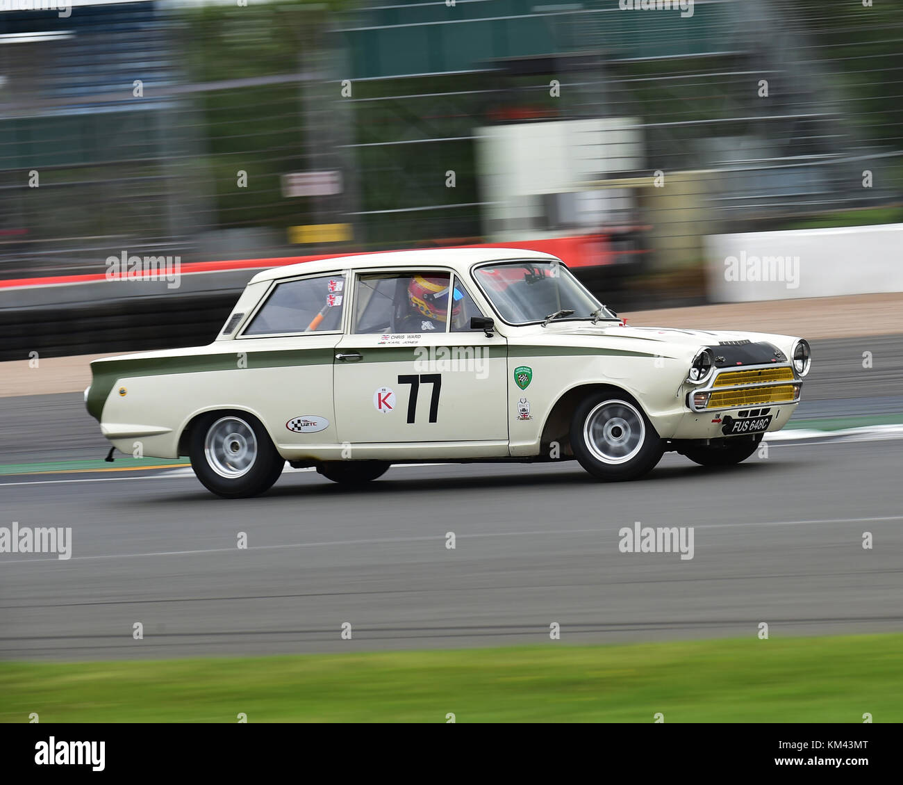 Chris Ward, Karl Jones, Ford Lotus Cortina, John Fitzpatrick trophy ...