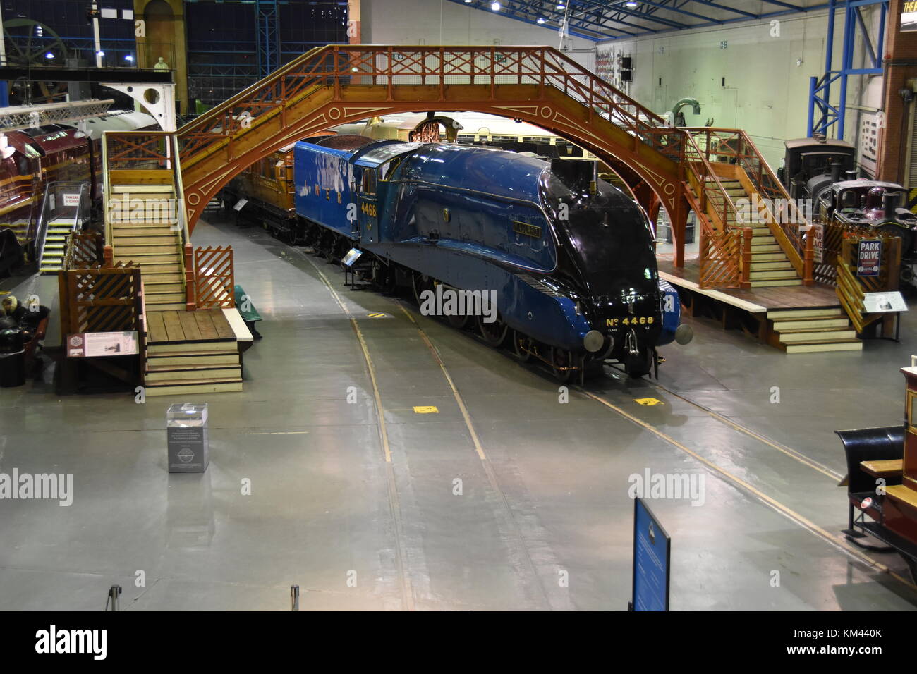 Mallard A4 Pacific Locomotive Stock Photo - Alamy