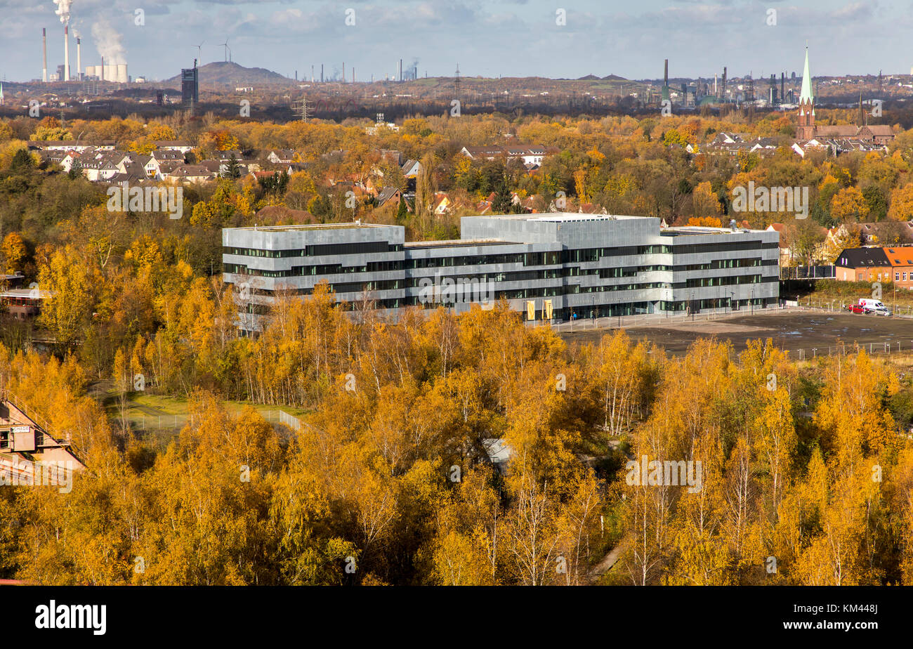 New building of the Folkwang University of the Arts, on the grounds of ...
