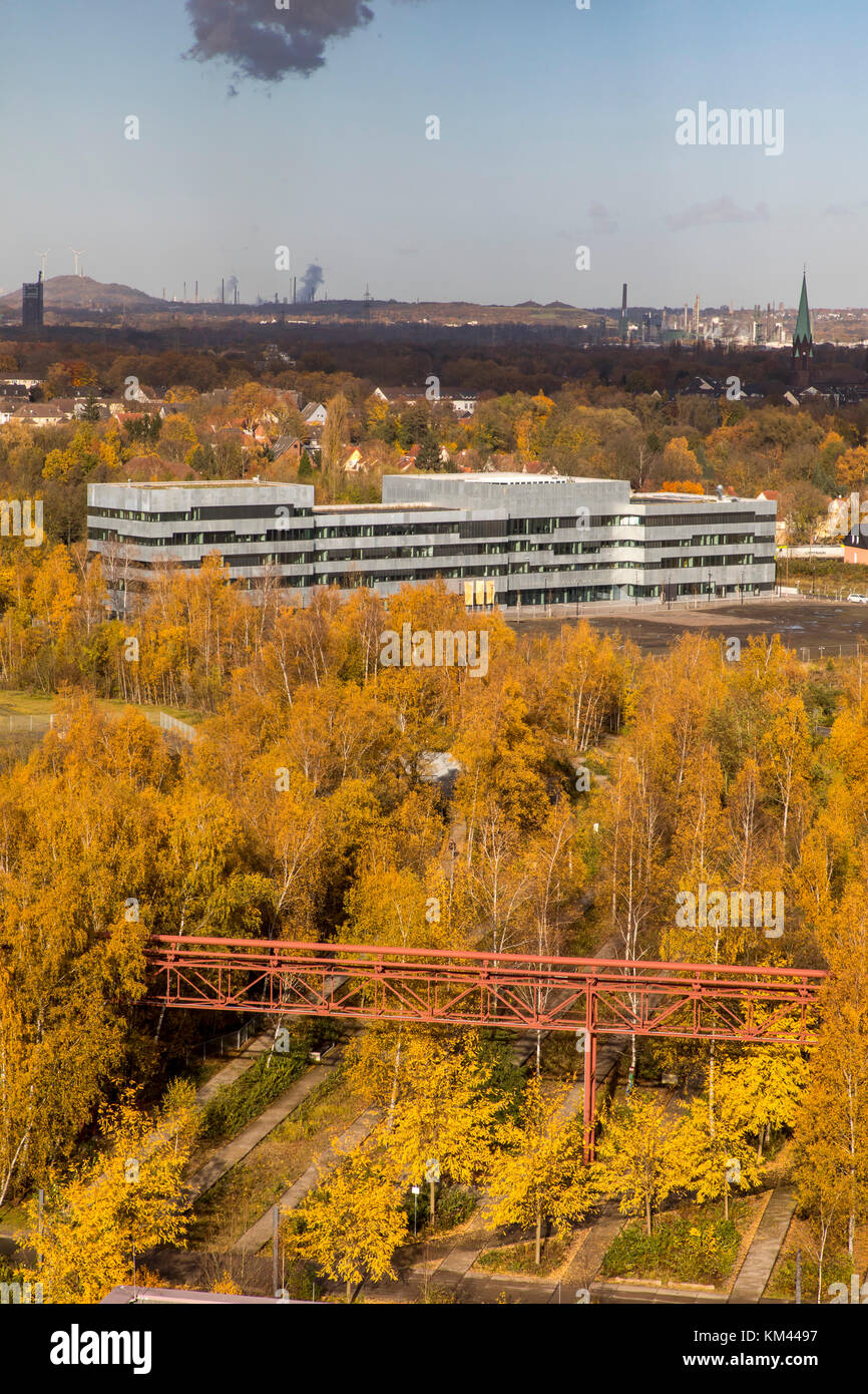 New building of the Folkwang University of the Arts, on the grounds of ...