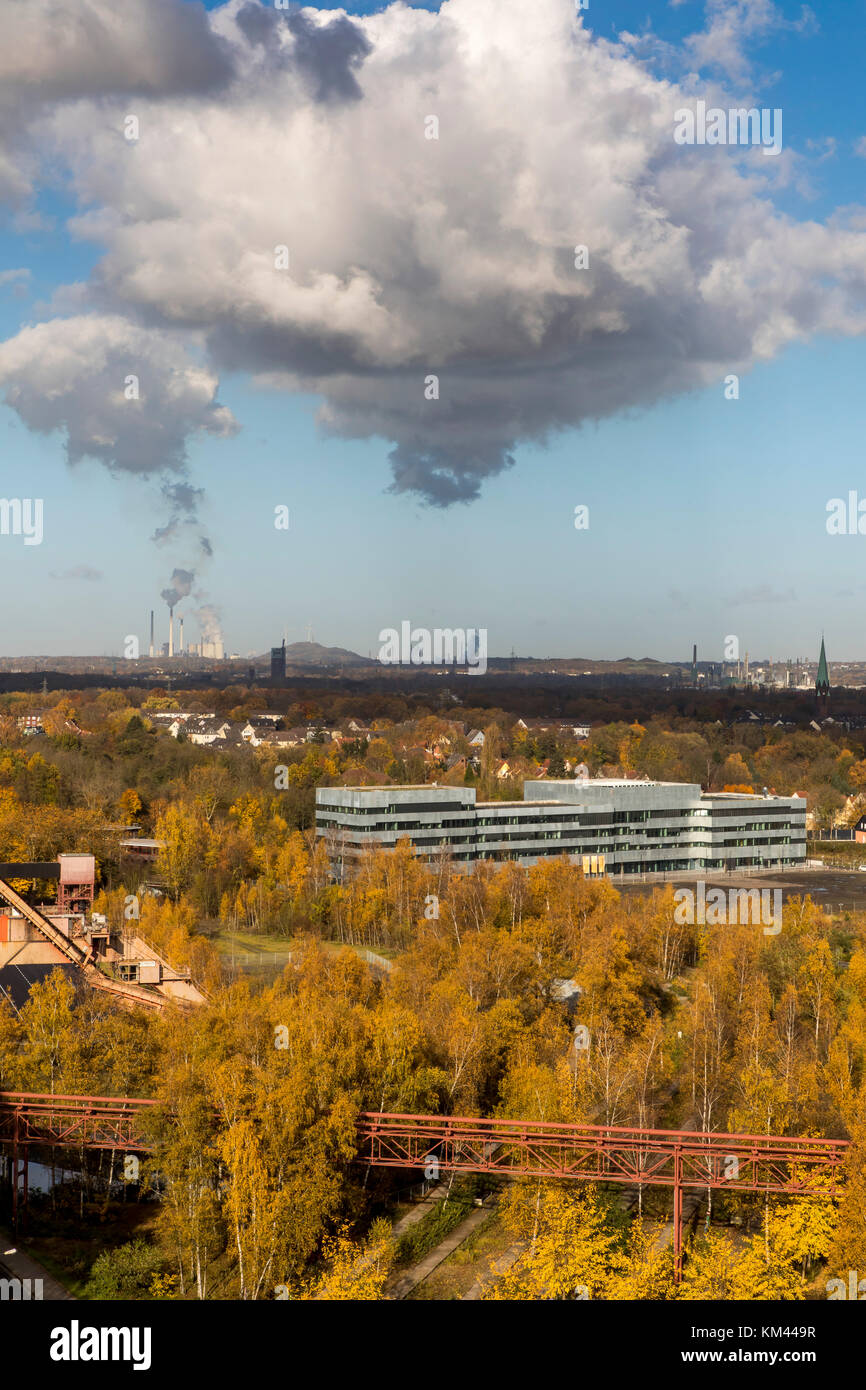 New building of the Folkwang University of the Arts, on the grounds of ...