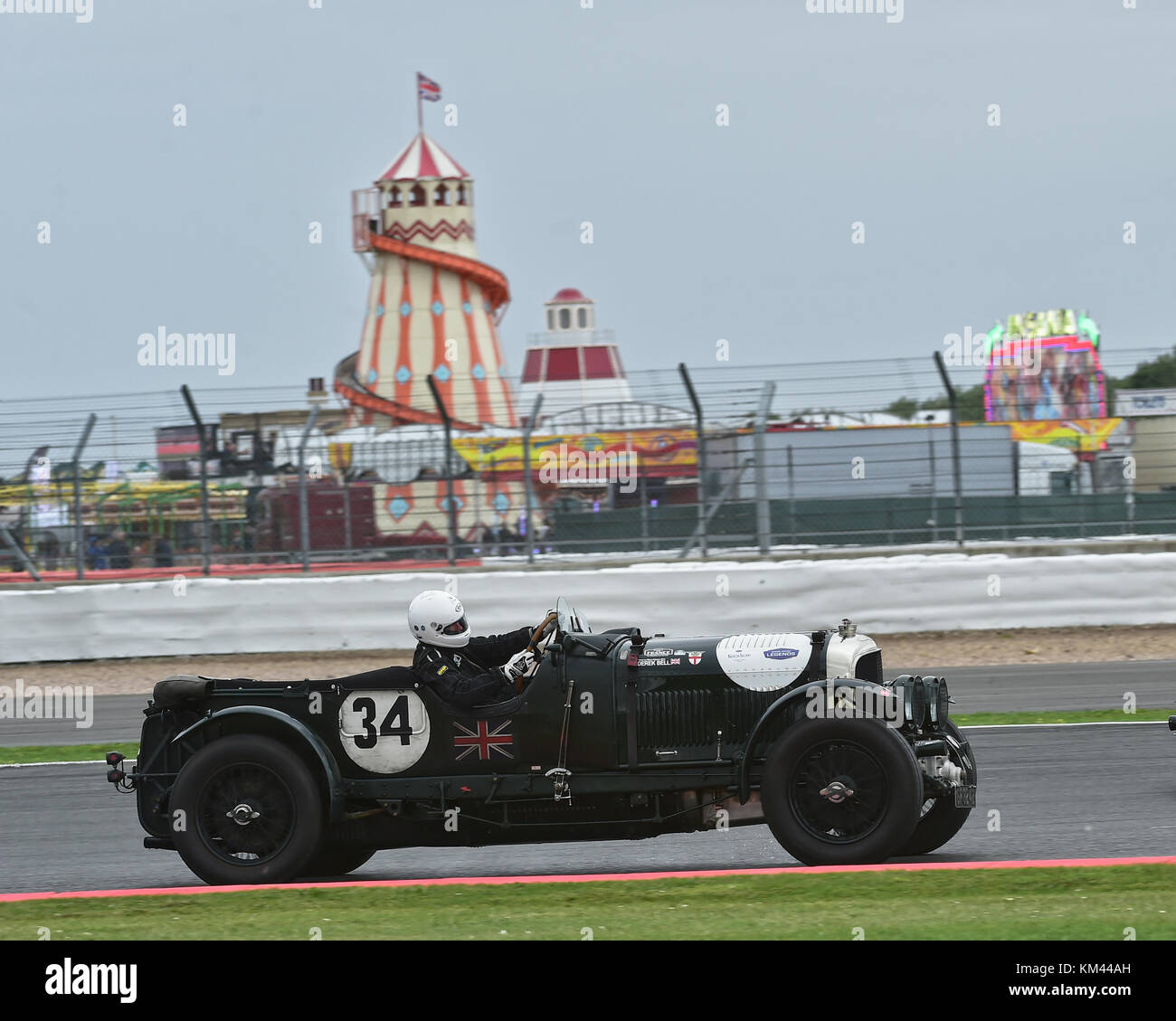 Martin Overington, Bentley 4½ blower, Kidston Trophy, pre-war sports ...