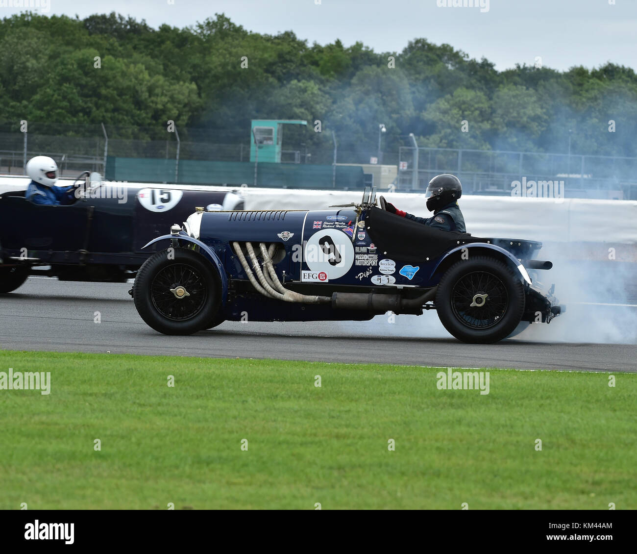 Richard Hudson, Stuart Morley, Bentley 3/4½ Litre, Kidston Trophy, pre ...