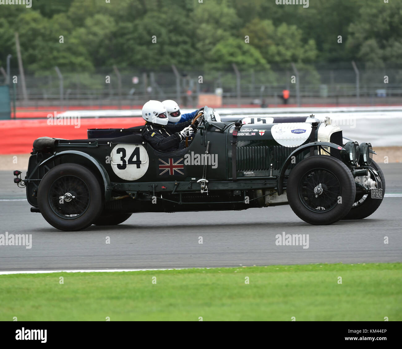 Martin Overington, Bentley 4½ blower, Kidston Trophy, pre-war sports ...