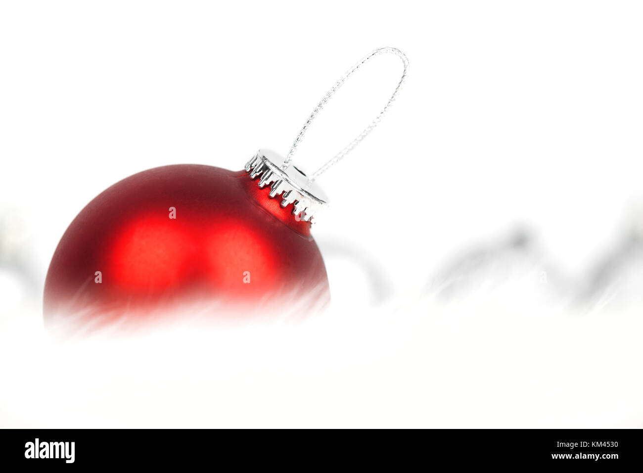Golden bauble with glitter snowflake hi-res stock photography and ...