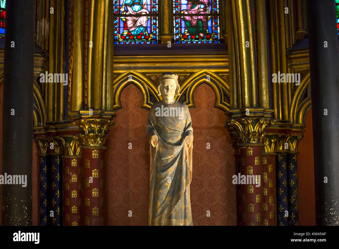 PARIS, FRANCE, MARCH 16, 2017 : Interiors and architectural details of ...