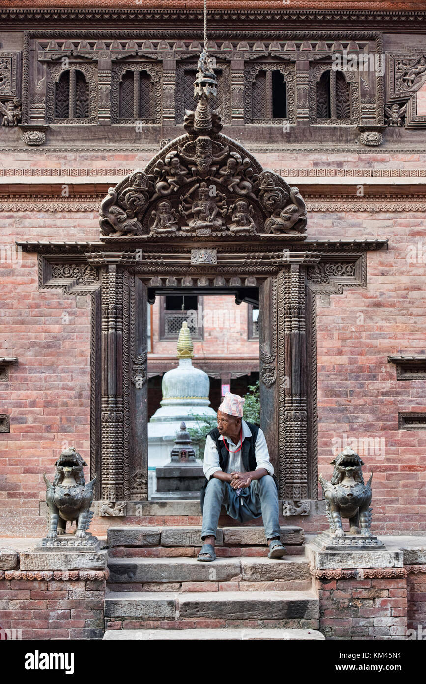 Temple sit hi-res stock photography and images - Alamy