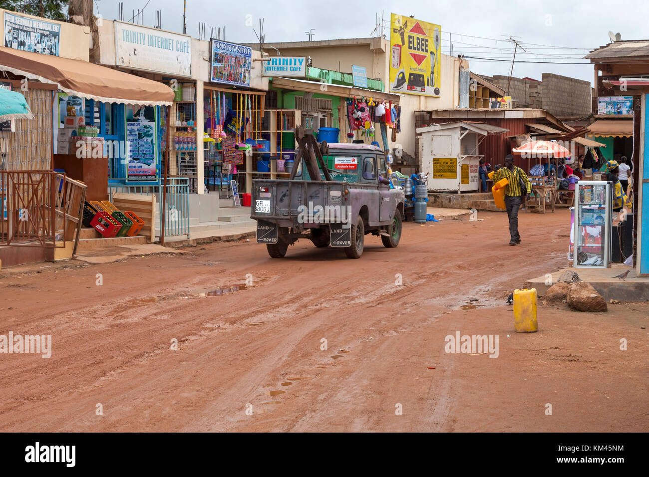Village life in Anyaa, Accra, Ghana, Africa Stock Photo - Alamy
