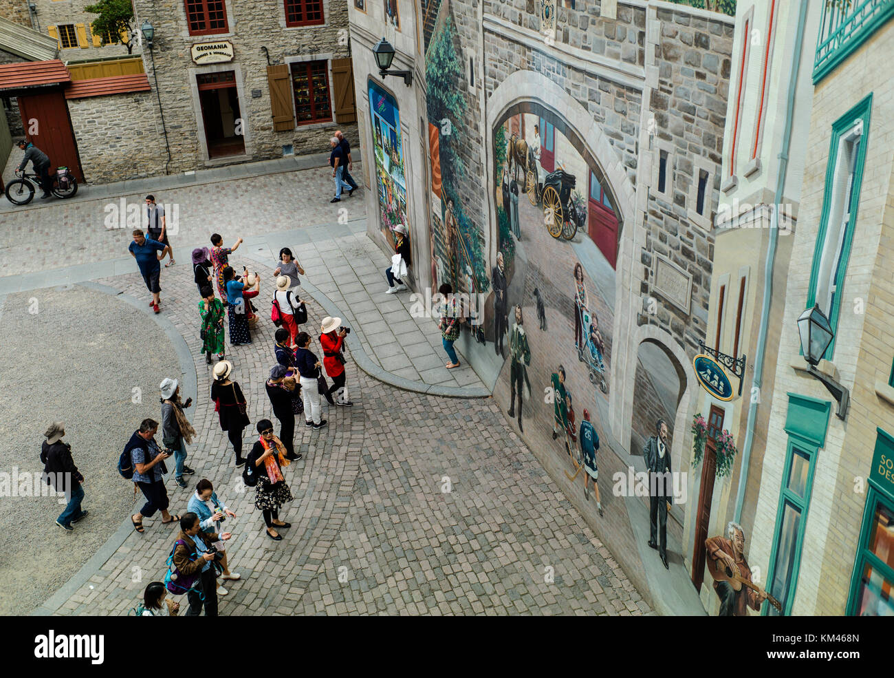 Quebec city, Québec is a predominantly French-speaking province in ...