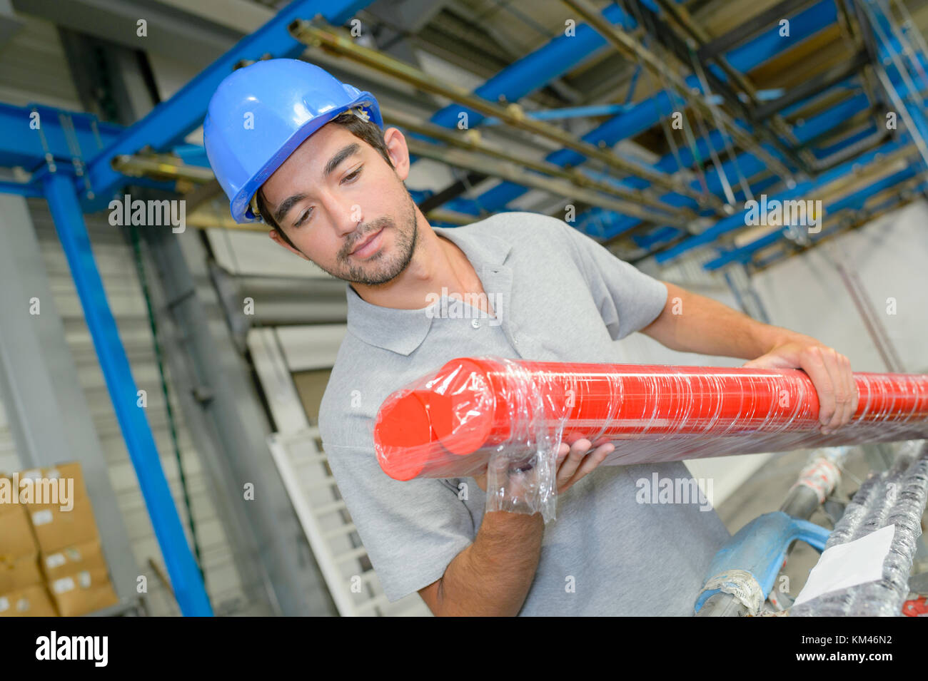 Long plastic tubes hi-res stock photography and images - Alamy