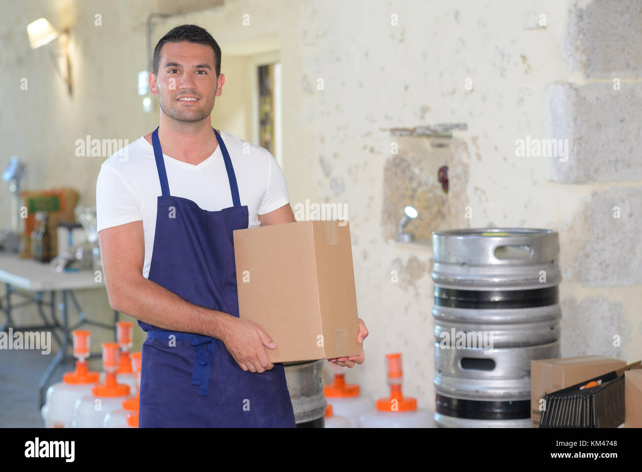 preparing the order Stock Photo - Alamy