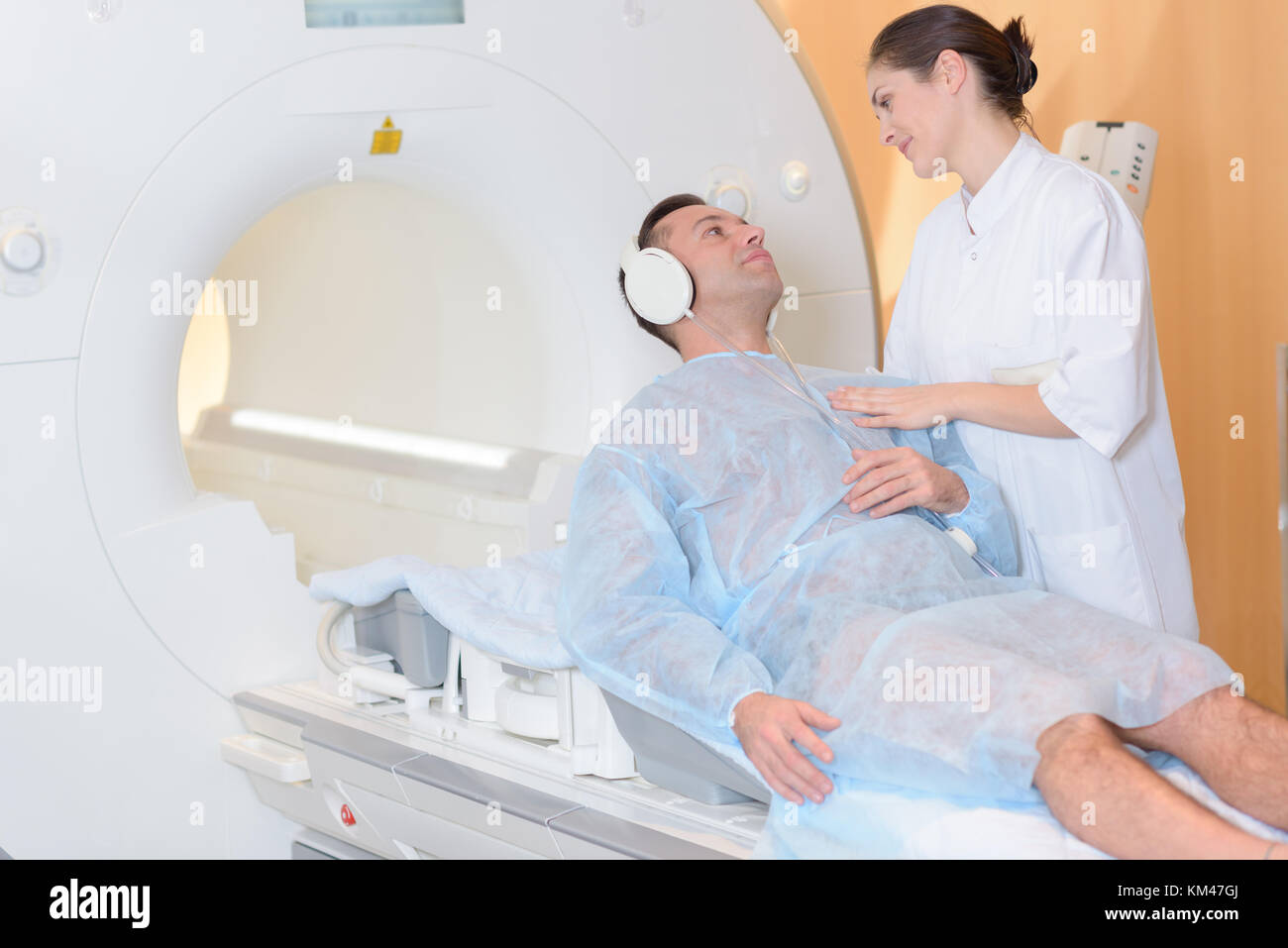 before the MRI examination Stock Photo - Alamy