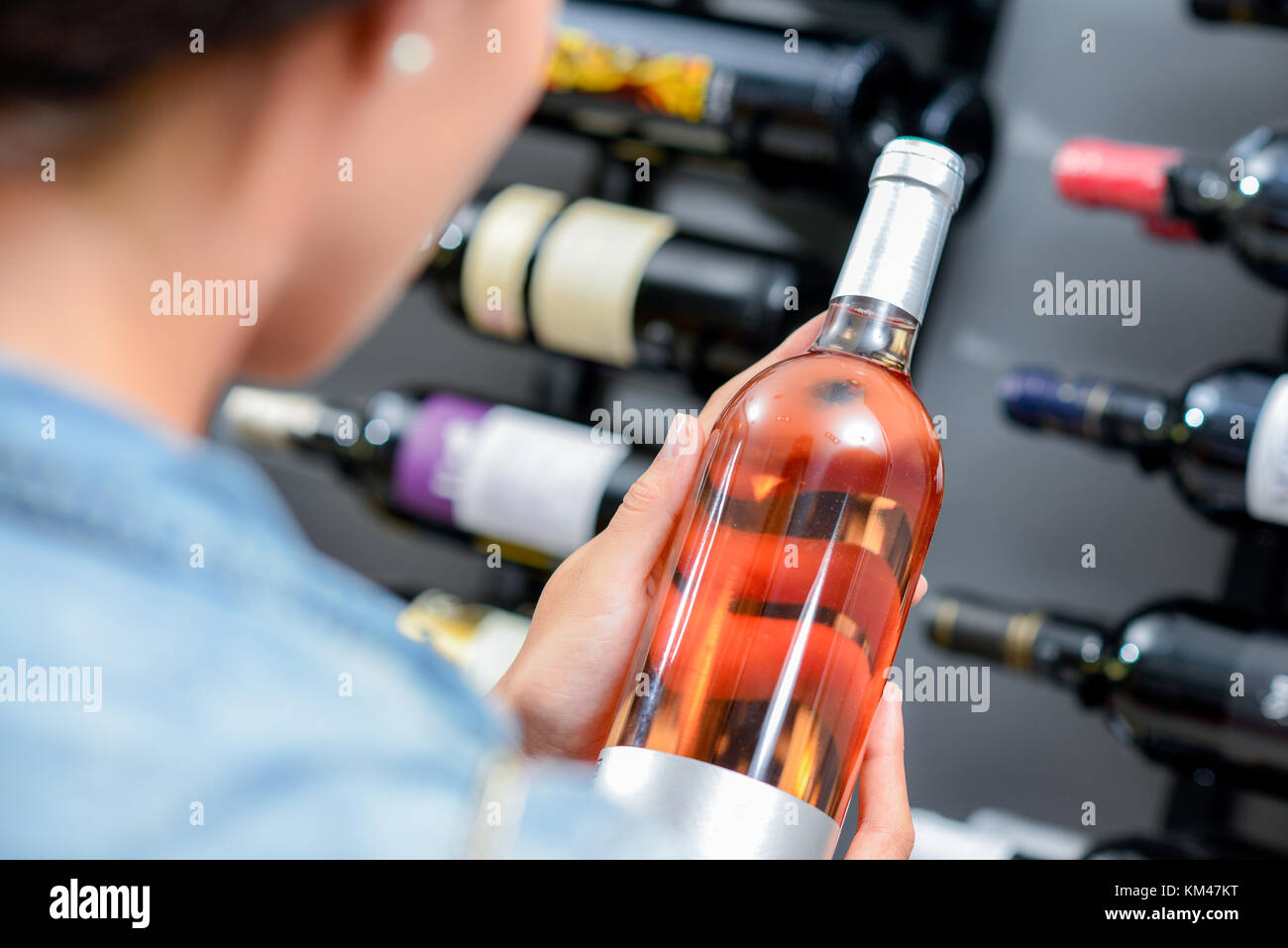 a nice bottle of wine Stock Photo - Alamy