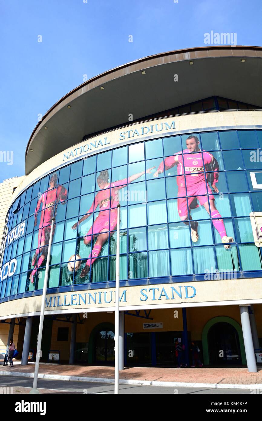 Front view of the National stadium, Ta’ Qali, Malta, Europe Stock Photo ...