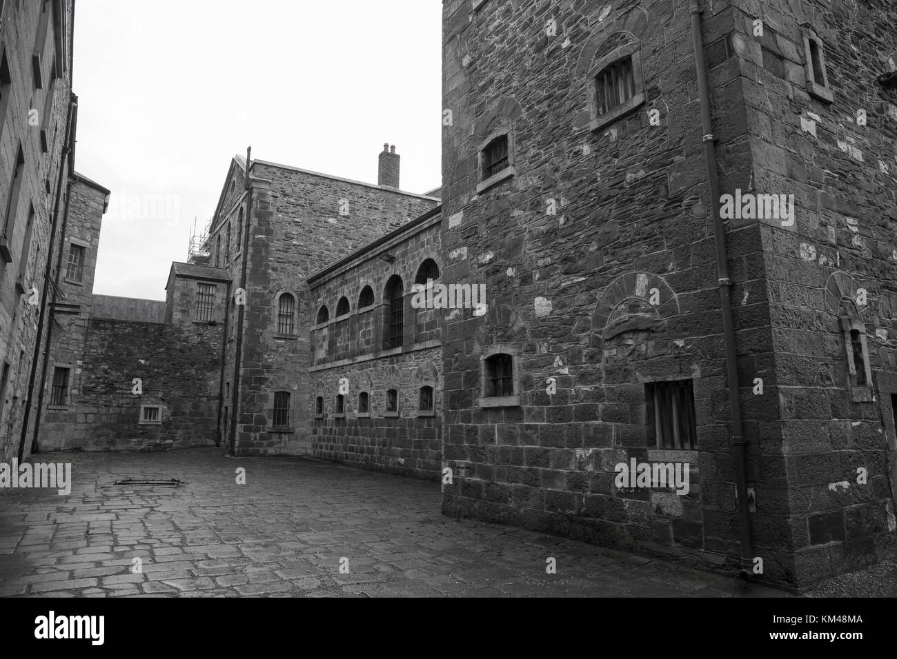 Abandoned Prison. Ireland Stock Photo - Alamy