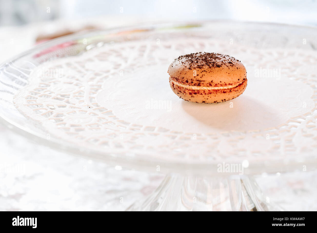 Typical and colorful french macaroons pastries Stock Photo - Alamy