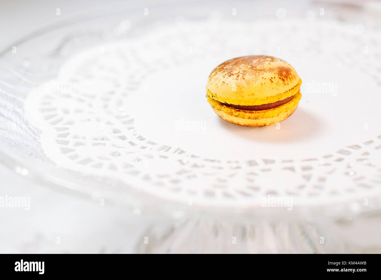 Typical and colorful french macaroons pastries Stock Photo - Alamy