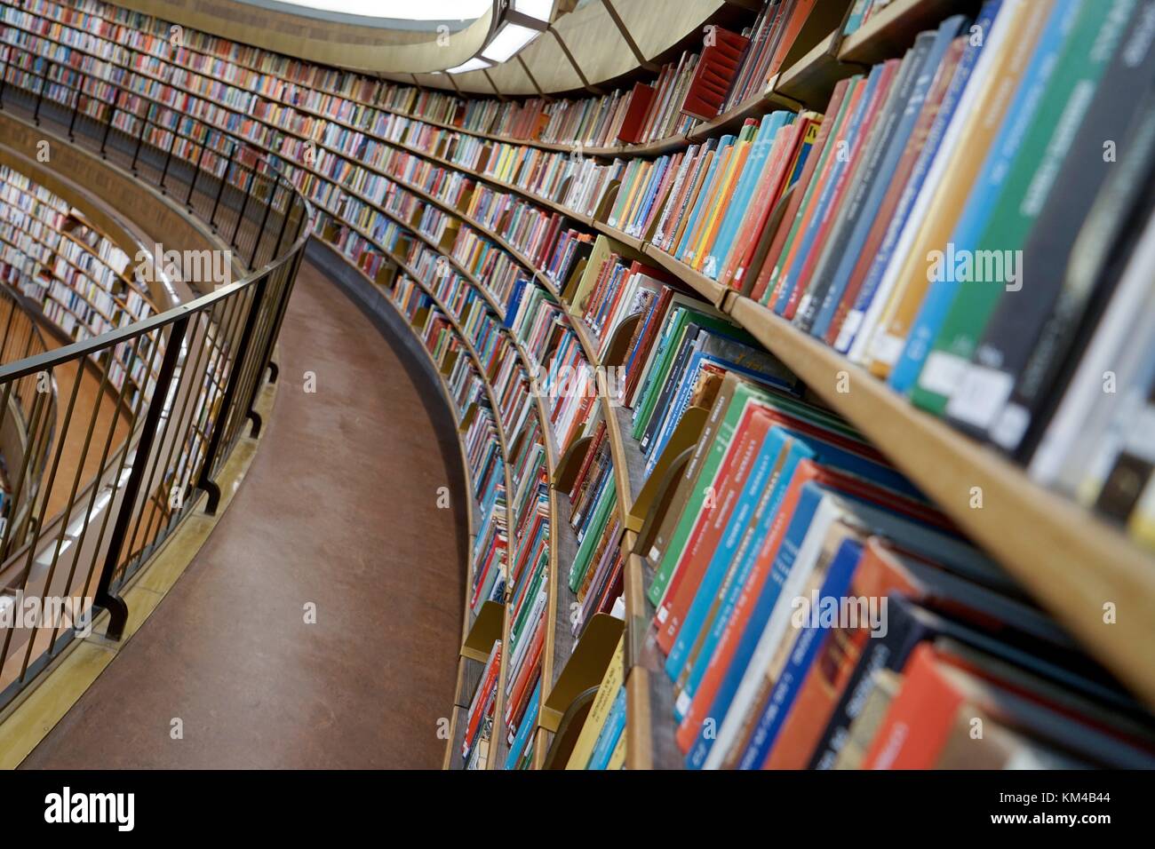 Sweden: The inside of Stockholm Public Library. Photo from 15. July ...