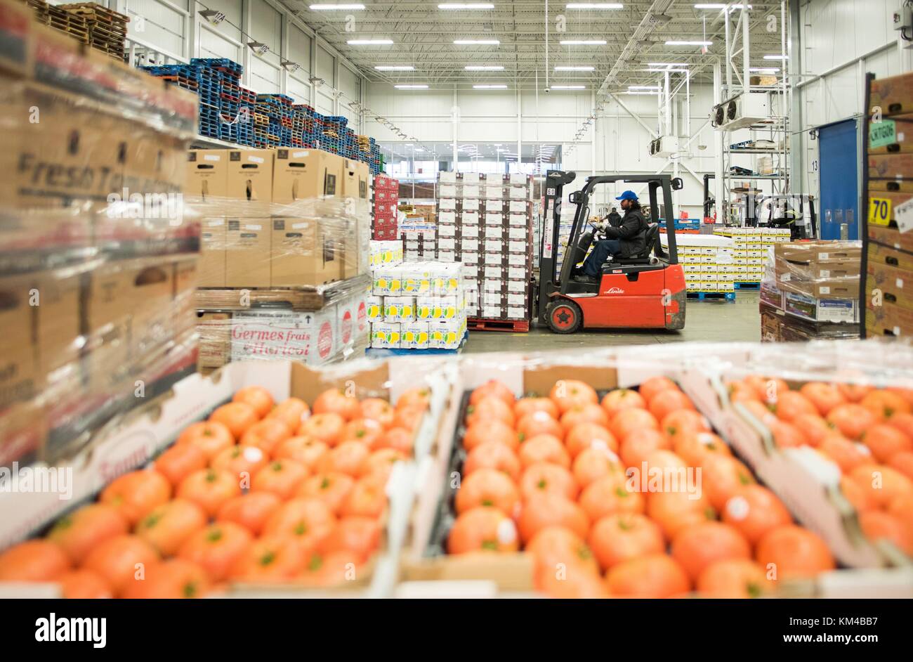 Linde forklift hi-res stock photography and images - Alamy