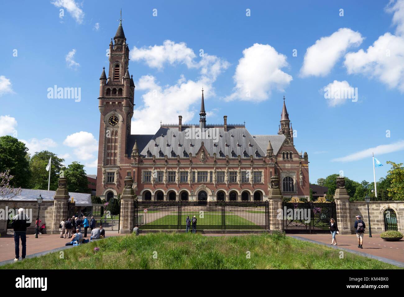 Netherlands: The Peace Palace in The Hague. It houses the International ...