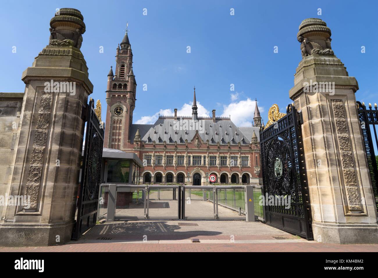 Netherlands: The Peace Palace in The Hague. It houses the International ...