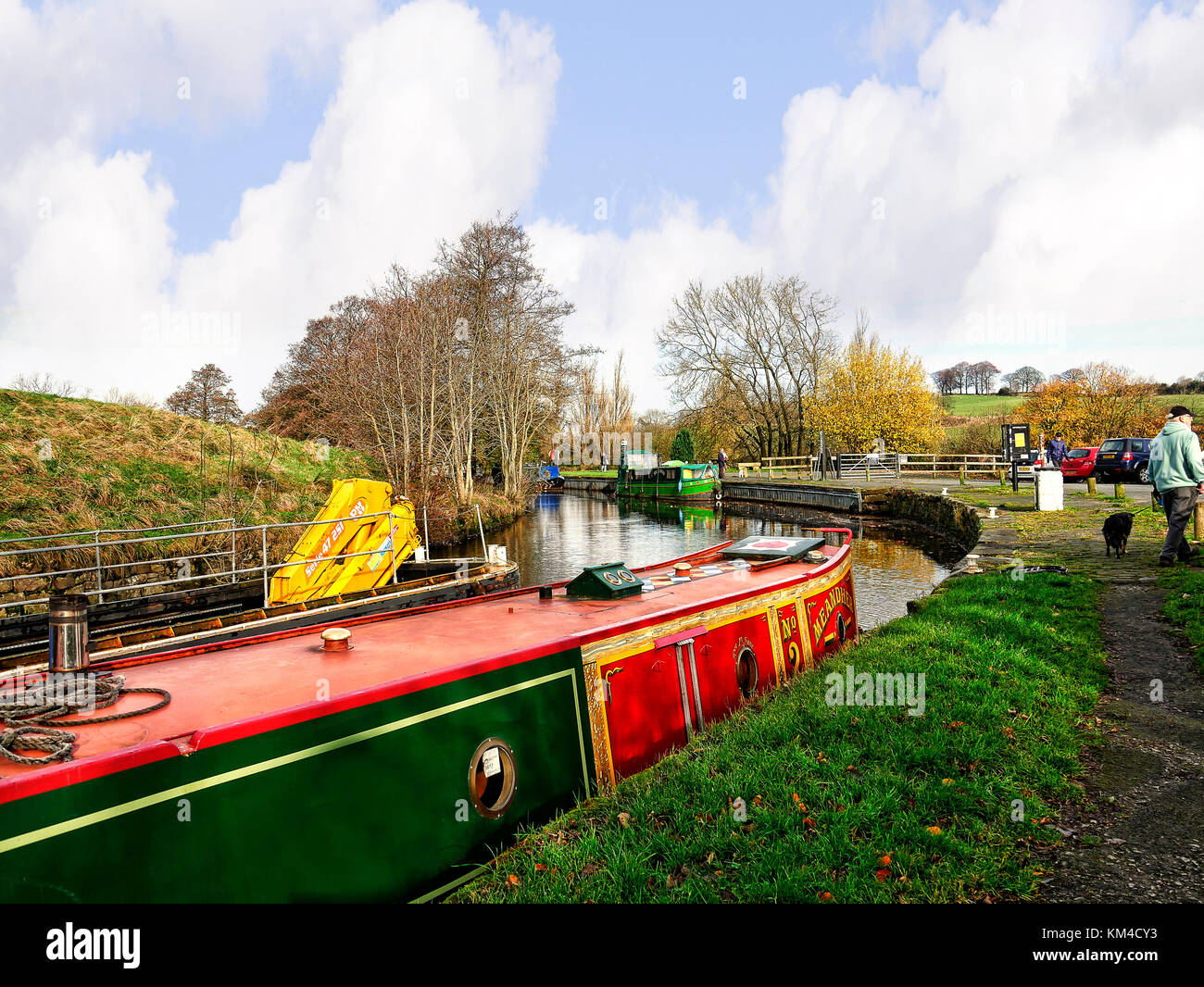 Salterforth England. The Leeds Liverpool Canal at Salterforth in the ...