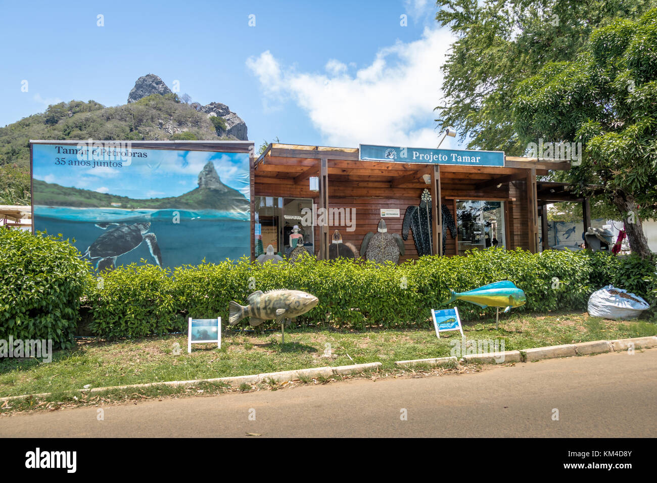 Tamar Project (Projeto Tamar) headquarters at Boldro Village - Fernando ...