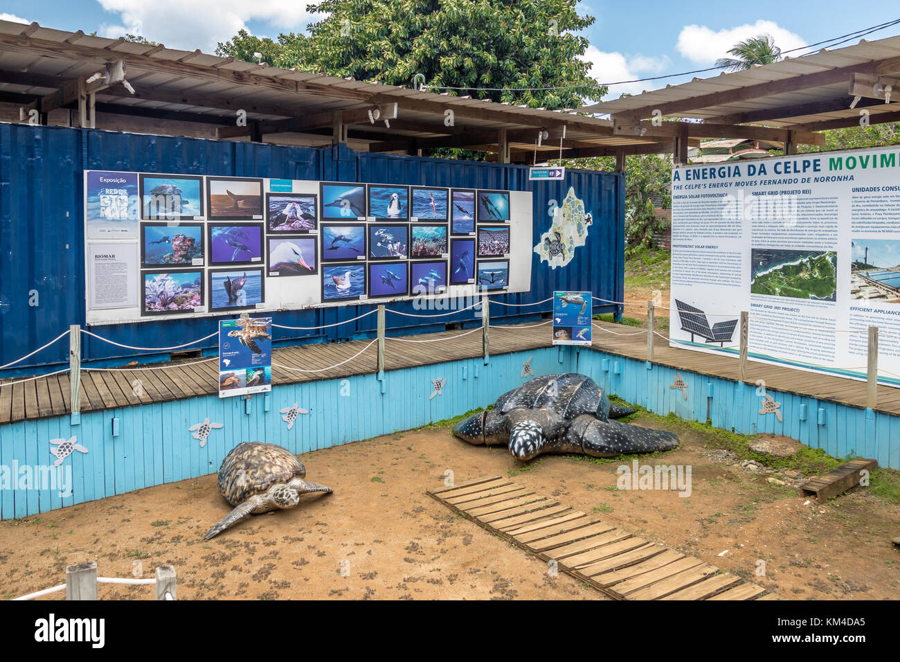 Tamar Project (Projeto Tamar) headquarters at Boldro Village - Fernando ...