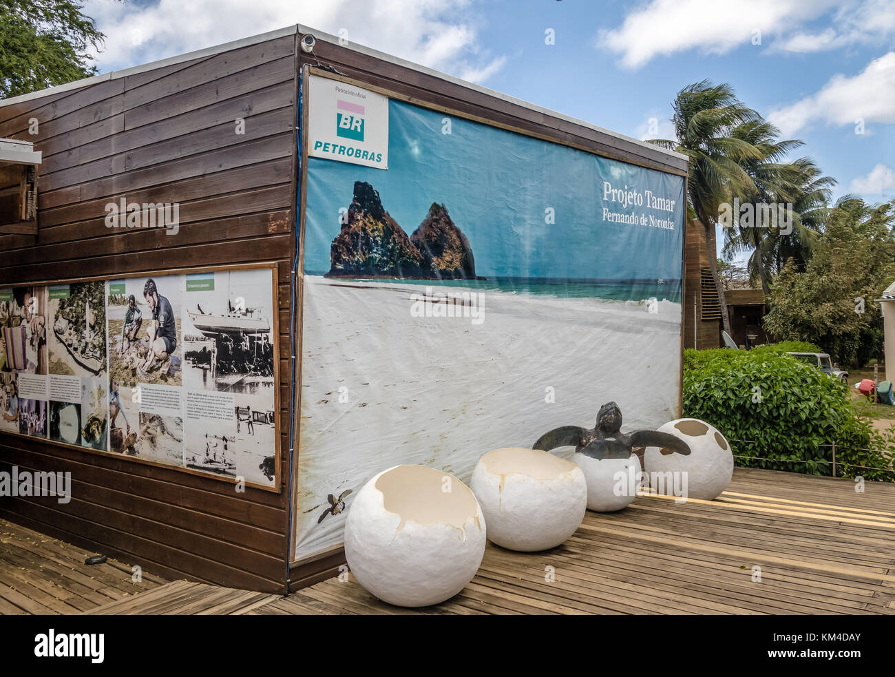 Tamar Project (Projeto Tamar) headquarters at Boldro Village - Fernando ...