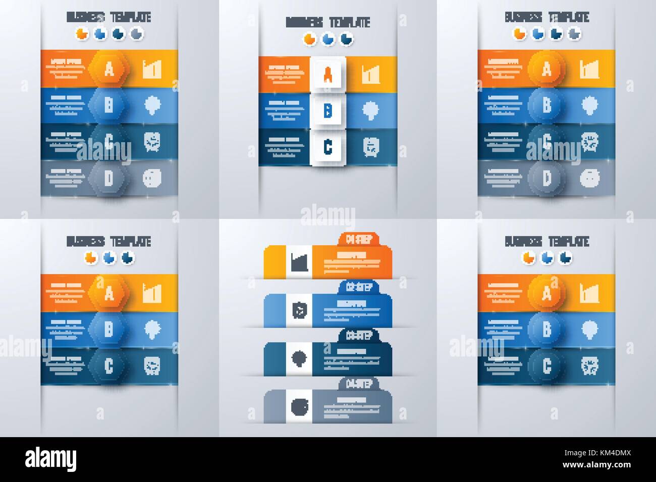 Set with infographics Stock Vector Image & Art - Alamy