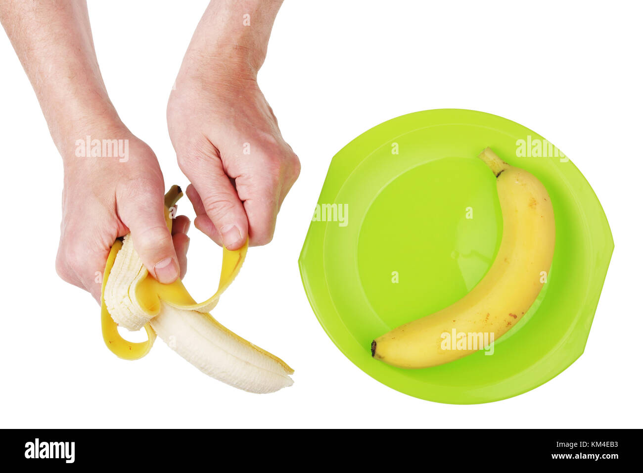 Cleaning banana hi-res stock photography and images - Alamy
