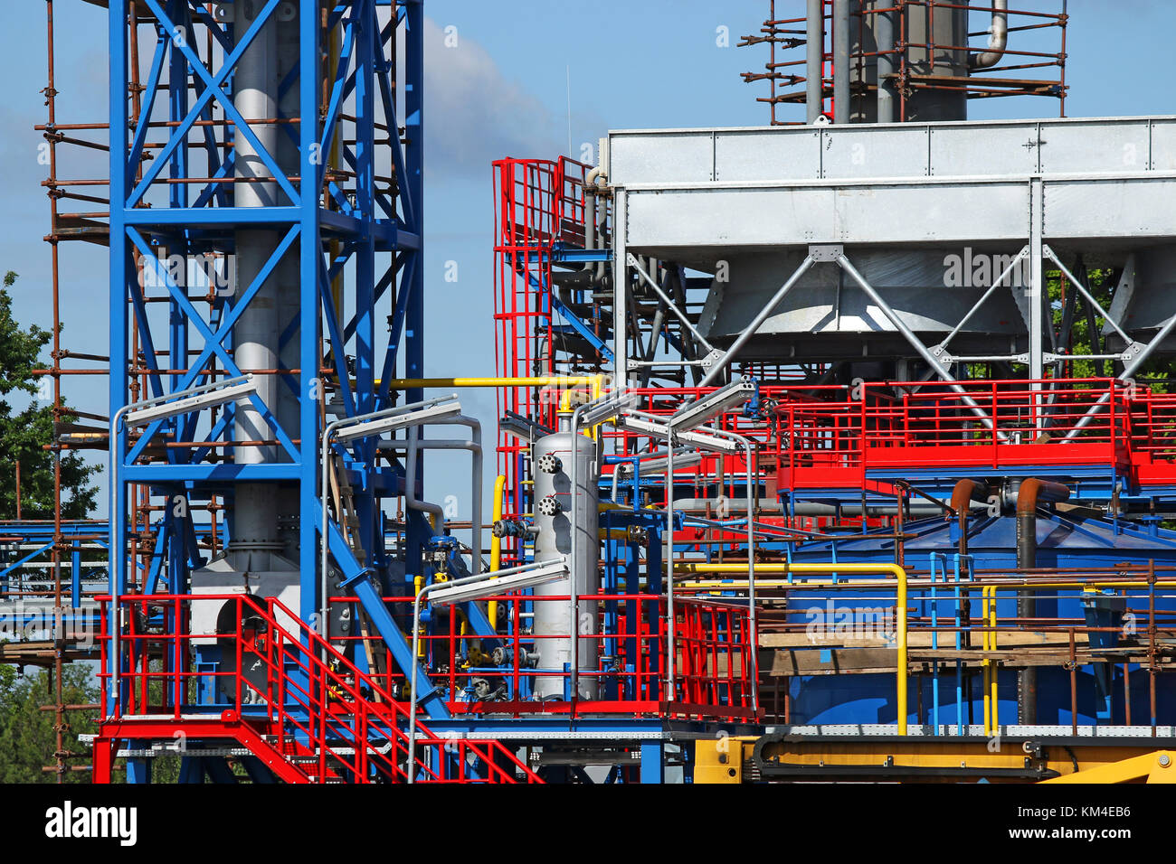 Manufacturing pipes gas oil pipelines hi-res stock photography and ...