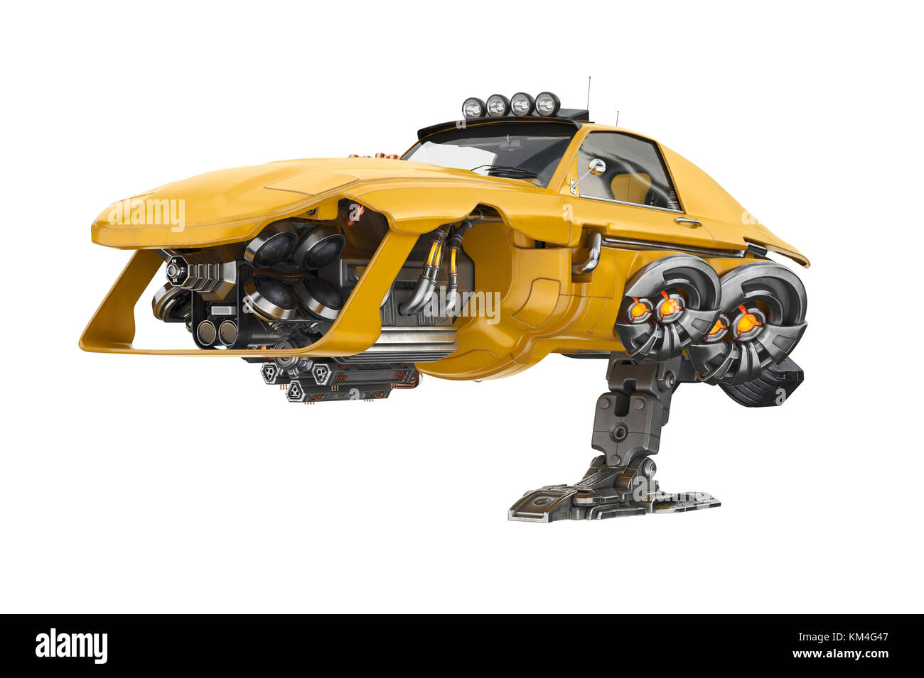 Future car leg Stock Photo - Alamy