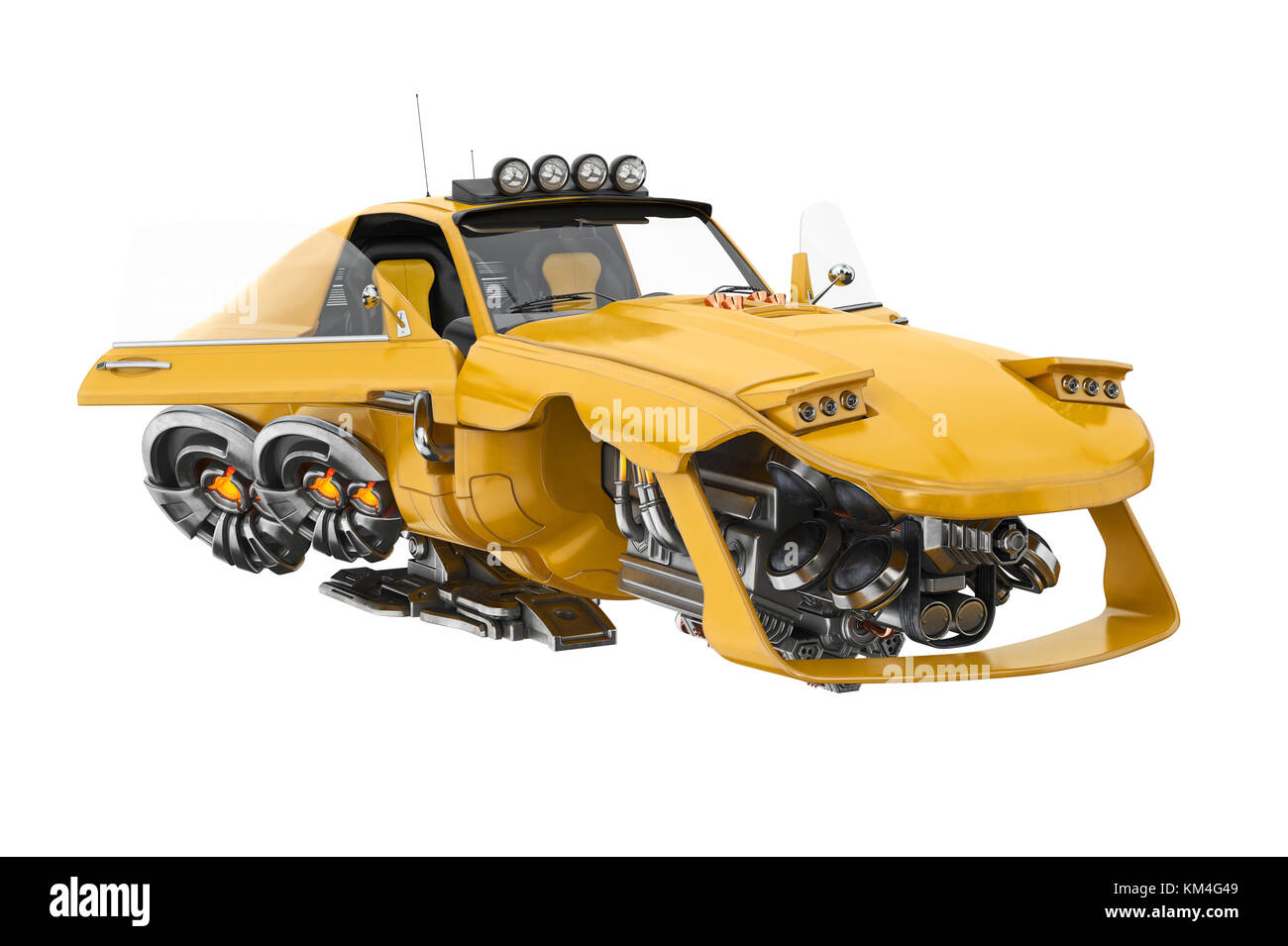 Future auto futuristic engine Stock Photo - Alamy